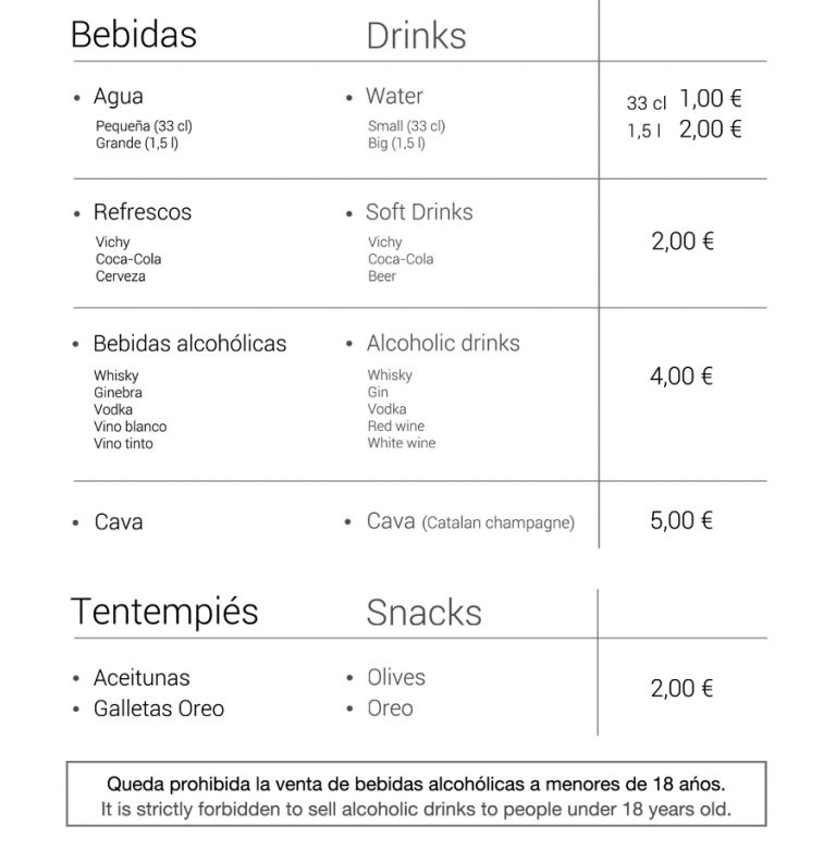 Minibar Service | Hotel Actual